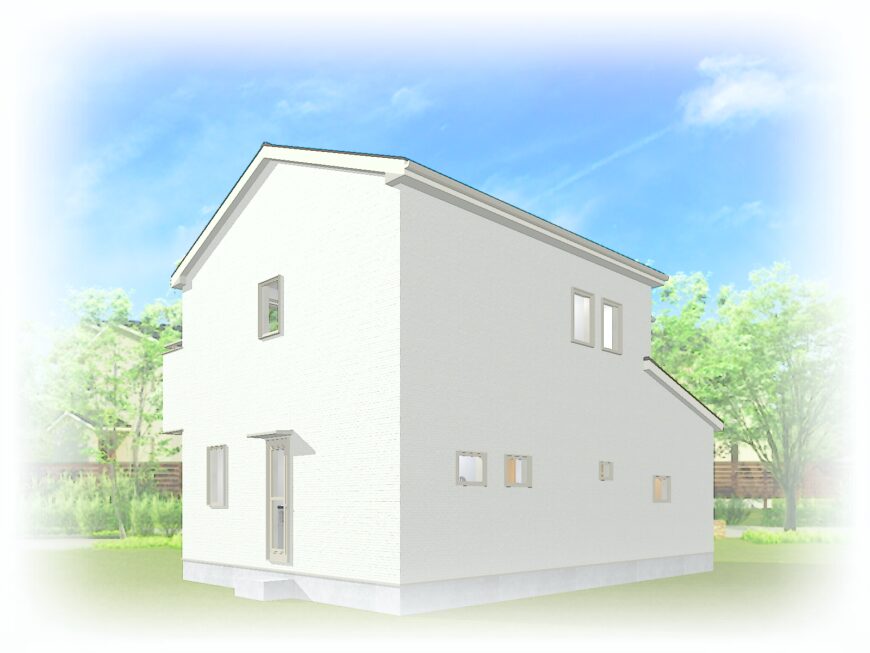 間取り・家づくりのシミュレーション|2階建て 4LDK+S 間口:西玄関 6,370mm | 東海 1700万円 | 注文住宅・家を建てるなら一建設株式会社